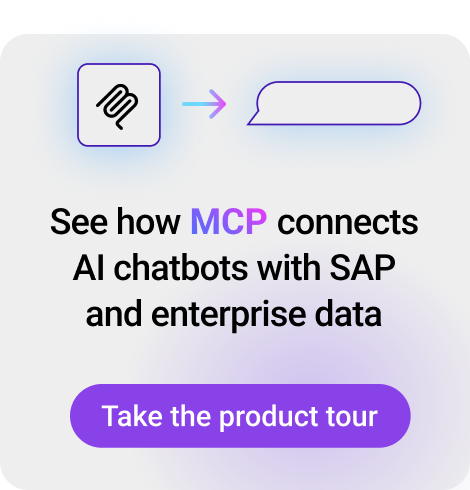 SAP MCP: Unlocking SAP data access for AI agents
